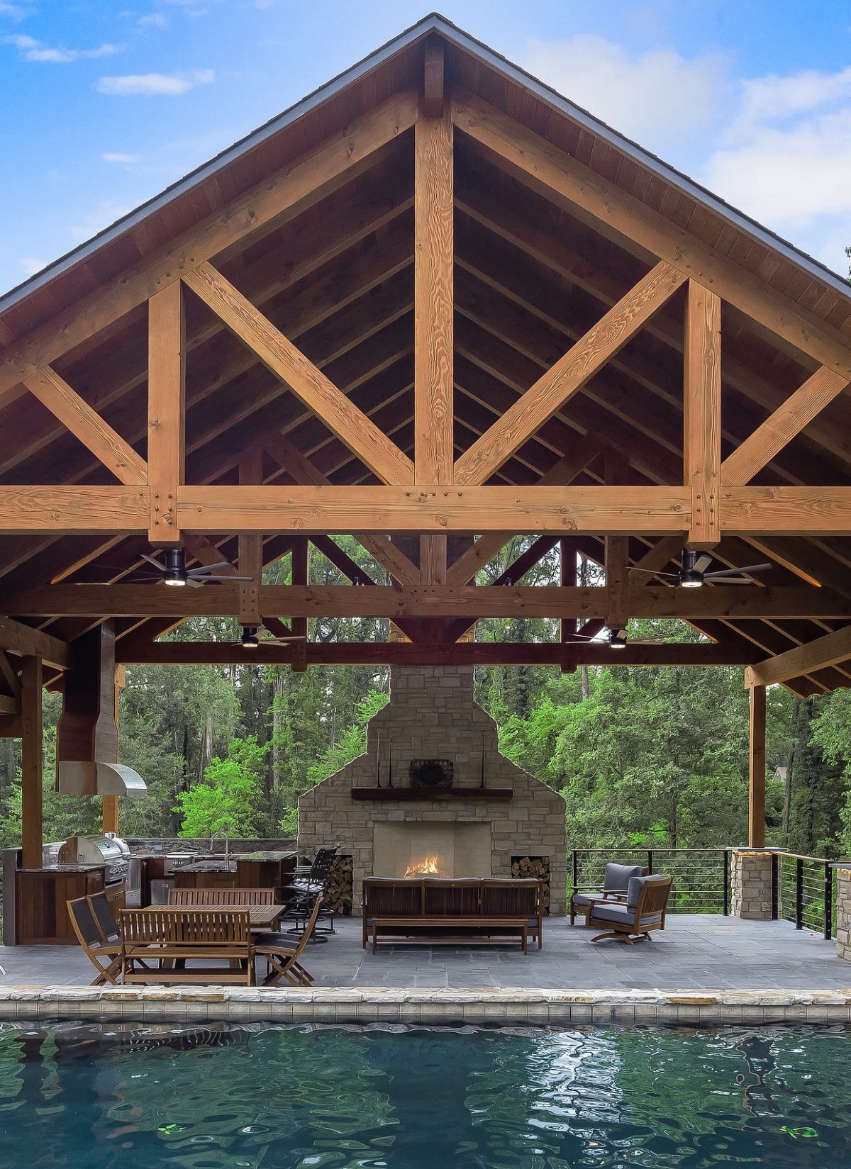 Timberlyne | Louisiana Pool Pavilion