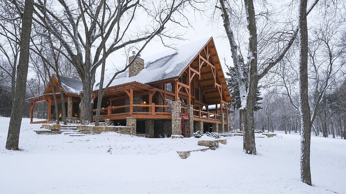 Timberlyne | Nebraska Timber Frame Home