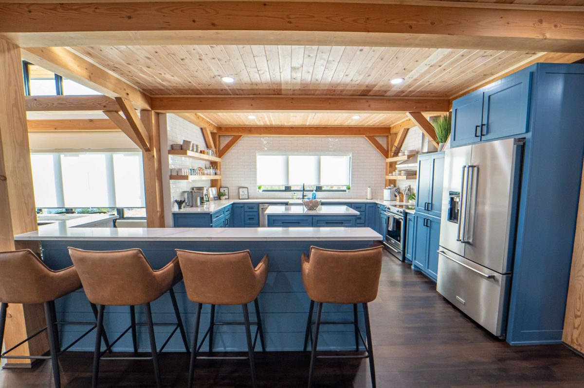 Timberlyne | Timber Frame on the Cliff