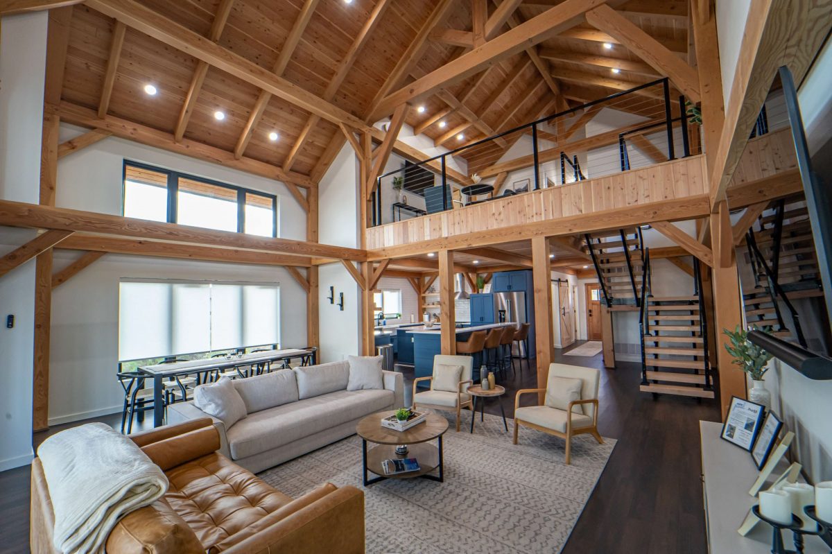 Timberlyne | Timber Frame on the Cliff