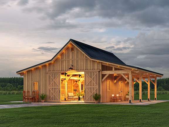 Timberlyne | Pre-Designed Post & Beam Barns