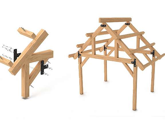 Timberlyne | Timberlyne Post and Beam Frame Options