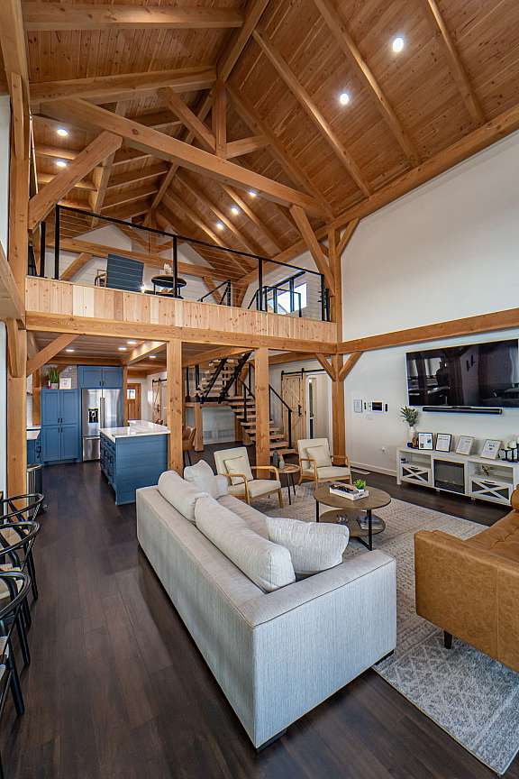 Timberlyne | Timber Frame on the Cliff