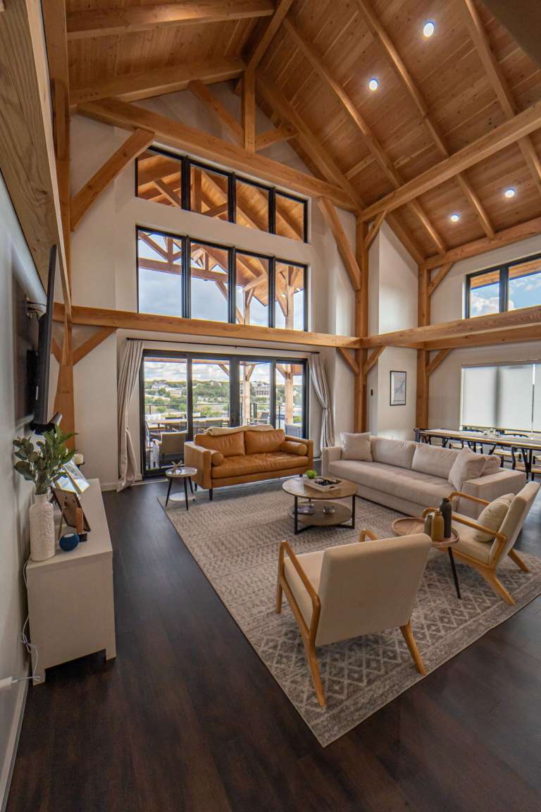 Timberlyne | Timber Frame on the Cliff