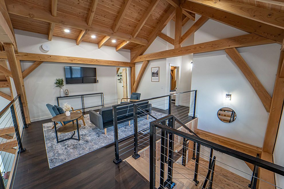 Timberlyne | Timber Frame on the Cliff