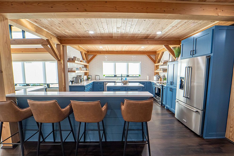 Timberlyne | Timber Frame on the Cliff