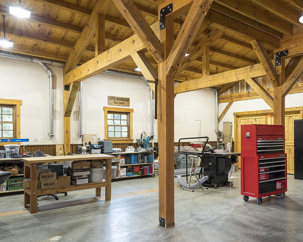 Timberlyne | Woodworkers Dream Plus Loft Office